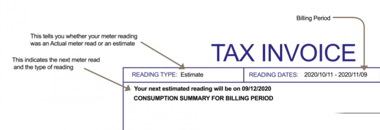Self-read meter readings - Distribution