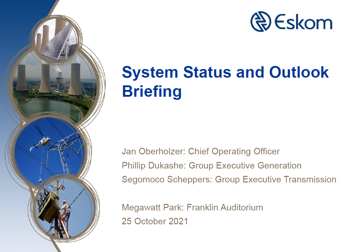 Presentations - Eskom